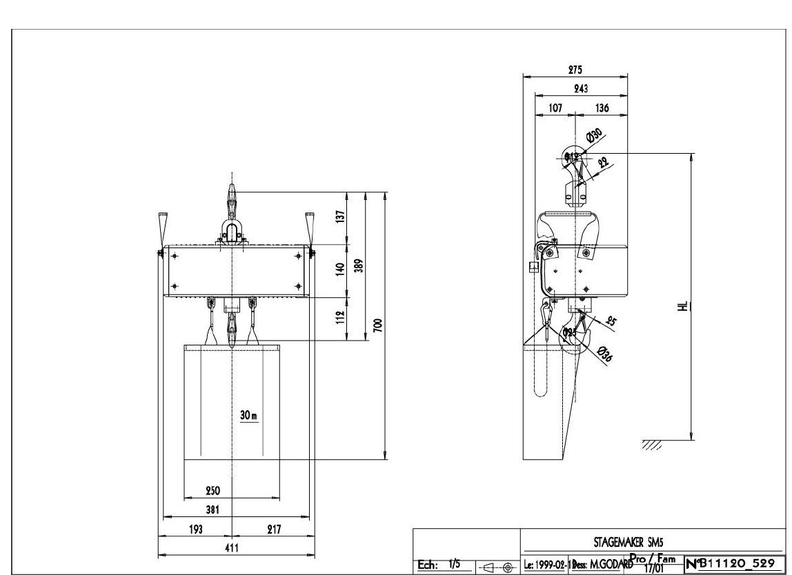 Стандарты и классификация лебедок » Stagemaker